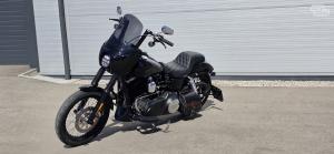 Melns Harley-Davidson Dyna Street Bob 2017 Klaipėda, ar dzinēja tilpumu 1.70 L un nobraukumu 20 tūkst. km par 7200 €, foto 9 vietnē AUTOMOTO.COM.LV