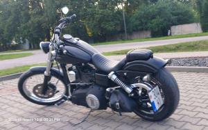 Pelēks Harley-Davidson Dyna Street Bob 2016 Viļņa, ar dzinēja tilpumu 1.69 L un nobraukumu 37 tūkst. km par 8500 €, foto 4 vietnē AUTOMOTO.COM.LV