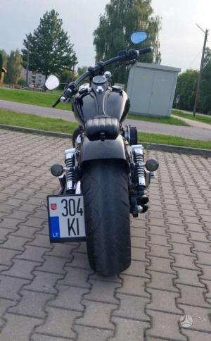 Pelēks Harley-Davidson Dyna Street Bob 2016 Viļņa, ar dzinēja tilpumu 1.69 L un nobraukumu 37 tūkst. km par 8500 €, foto 6 vietnē AUTOMOTO.COM.LV