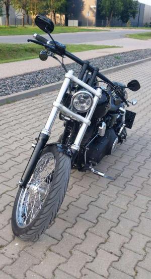 Pelēks Harley-Davidson Dyna Street Bob 2016 Viļņa, ar dzinēja tilpumu 1.69 L un nobraukumu 37 tūkst. km par 8500 €, foto 11 vietnē AUTOMOTO.COM.LV