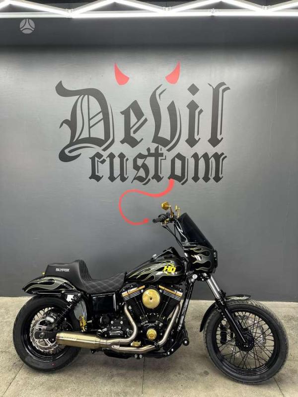 Харли-Девидсон Dyna Street Bob 2013 в Каунас, объемом двигателя 1.80 л и пробегом 16 тыс. км за 12900 €, фото 1 на AUTOMOTO.COM.LV