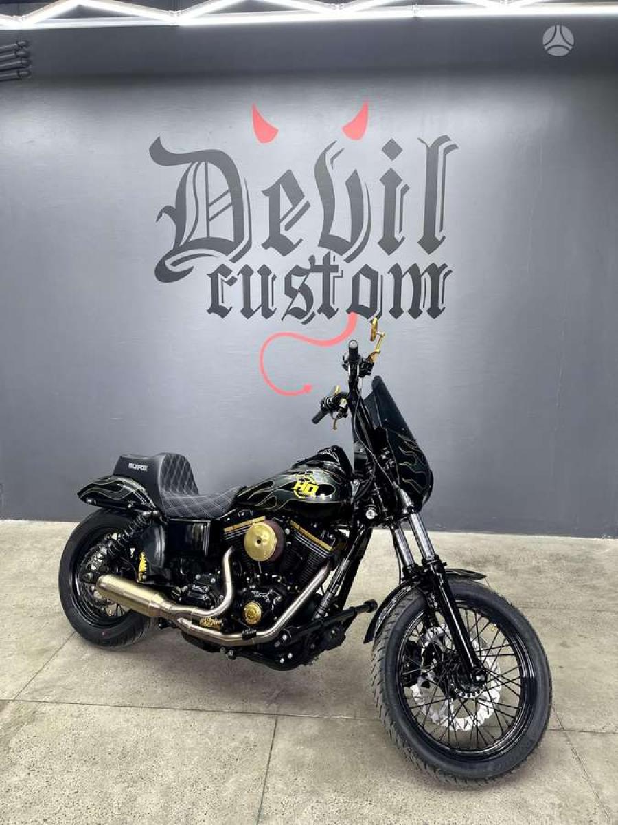Harley-Davidson Dyna Street Bob 2013 Kauņa, ar dzinēja tilpumu 1.80 L un nobraukumu 16 tūkst. km par 12900 €, foto 3 vietnē AUTOMOTO.COM.LV