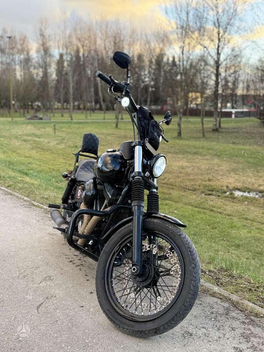 Harley-Davidson Dyna Street Bob 2014 in Klaipeda, with an engine capacity of 1.70 L and mileage of 50 thousand km for 5900 €, photo 1 on AUTOMOTO.COM.LV