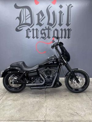Harley-Davidson Dyna Street Bob 2015 Kauņa, ar dzinēja tilpumu 1.70 L un nobraukumu 45 tūkst. km par 9200 €, foto  vietnē AUTOMOTO.COM.LV