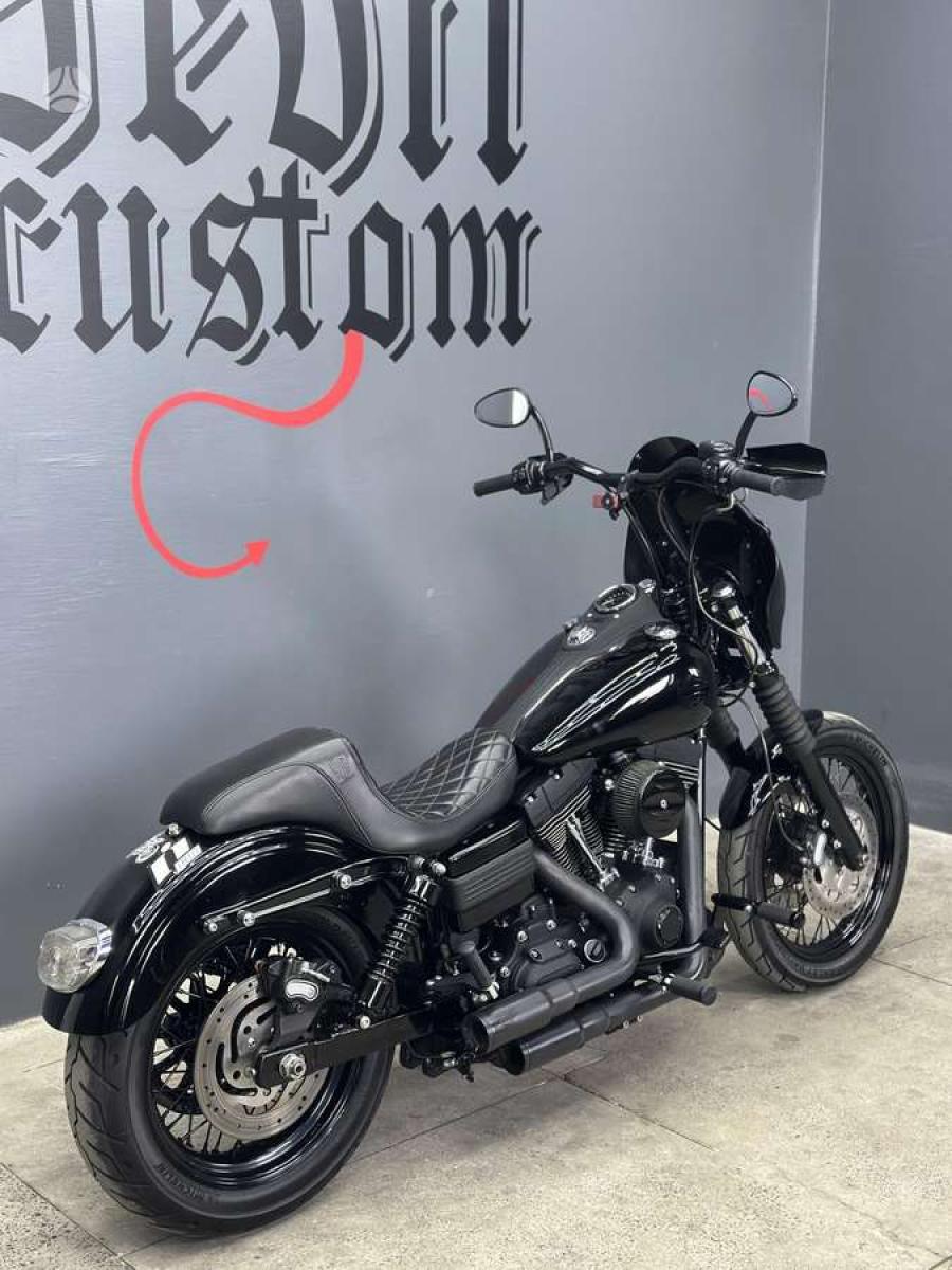 Harley-Davidson Dyna Street Bob 2015 Kauņa, ar dzinēja tilpumu 1.70 L un nobraukumu 45 tūkst. km par 9200 €, foto 6 vietnē AUTOMOTO.COM.LV