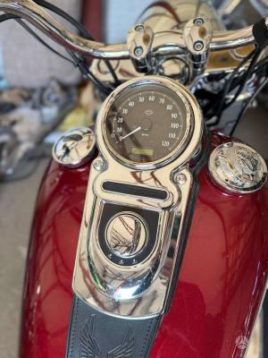 Sarkans Harley-Davidson Dyna Street Bob 2016 Kauņa, ar dzinēja tilpumu 0.00 L un nobraukumu 17 tūkst. km par 7500 €, foto 6 vietnē AUTOMOTO.COM.LV