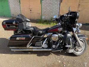 Черный Харли-Девидсон Electra Glide 1993 в Науйойи-Акмяне, объемом двигателя 1.34 л и пробегом 66 тыс. км за 6000 €, фото  на AUTOMOTO.COM.LV