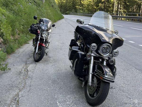 Черный Харли-Девидсон Electra Glide 1993 в Науйойи-Акмяне, объемом двигателя 1.34 л и пробегом 66 тыс. км за 6000 €, фото 3 на AUTOMOTO.COM.LV