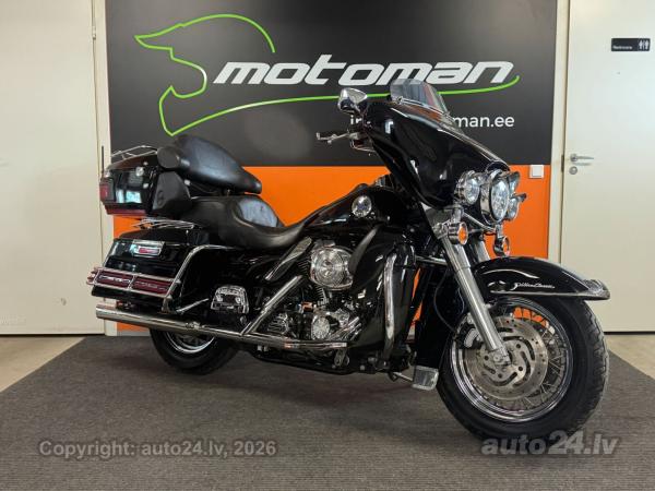 Melns Harley-Davidson Electra Glide 2002 Tartu, ar dzinēja tilpumu 1.45 L un nobraukumu 32 tūkst. km par 7490 €, foto 1 vietnē AUTOMOTO.COM.LV