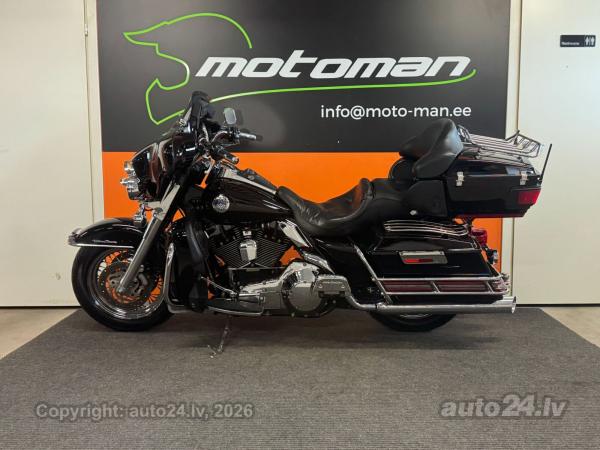 Melns Harley-Davidson Electra Glide 2002 Tartu, ar dzinēja tilpumu 1.45 L un nobraukumu 32 tūkst. km par 7490 €, foto 5 vietnē AUTOMOTO.COM.LV