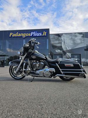 Black Harley-Davidson Electra Glide 2010 in Kaunas, with an engine capacity of 1.58 L and mileage of 57 thousand km for 10000 €, photo  on AUTOMOTO.COM.LV
