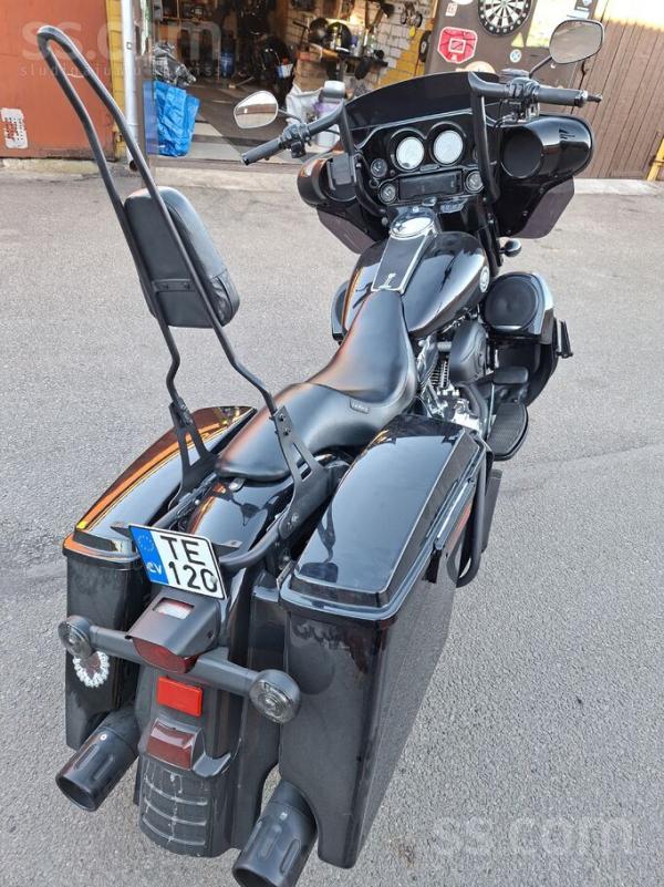 Harley-Davidson Electra Glide 2007 in Riga, with an engine capacity of 1.58 L and mileage of 0 thousand km for 10500 €, photo 7 on AUTOMOTO.COM.LV