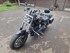 Melns Harley-Davidson Fat Bob 2009 Panevēža, ar dzinēja tilpumu 1.60 L un nobraukumu 19 tūkst. km par 6500 €, foto 2 vietnē AUTOMOTO.COM.LV