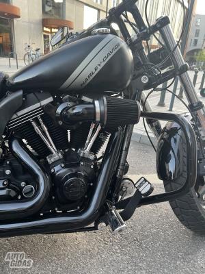 Черный Харли-Девидсон Fat Bob 2014 в Вильнюс, объемом двигателя 1.70 л и пробегом 54 тыс. км за 6999 €, фото 4 на AUTOMOTO.COM.LV