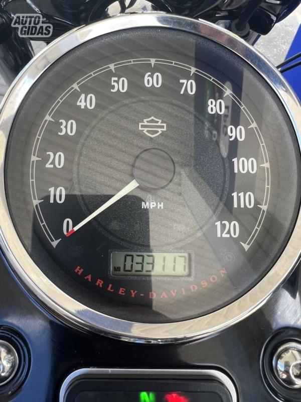Черный Харли-Девидсон Fat Bob 2014 в Вильнюс, объемом двигателя 1.70 л и пробегом 54 тыс. км за 7500 €, фото 4 на AUTOMOTO.COM.LV