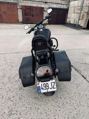 Black Harley-Davidson Fat Bob 2016 in Kaunas, with an engine capacity of 1.70 L and mileage of 11 thousand km for 9200 €, photo 6 on AUTOMOTO.COM.LV