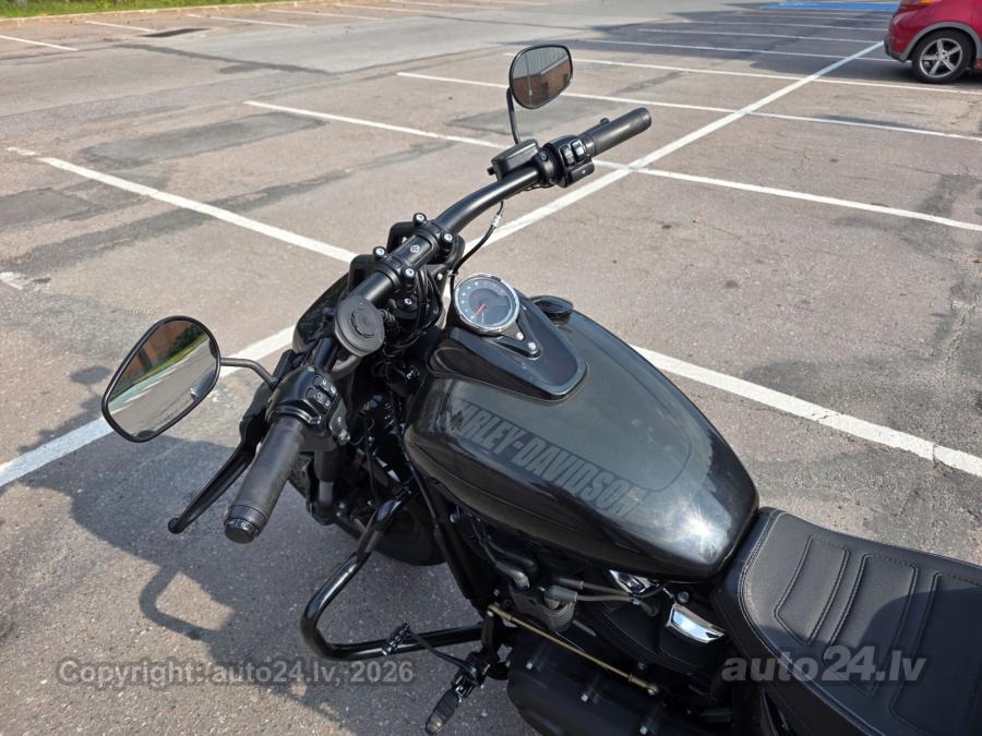 Черный Харли-Девидсон Fat Bob 2017 в Таллин, объемом двигателя 1.87 л и пробегом 30 тыс. км за 17500 €, фото 7 на AUTOMOTO.COM.LV
