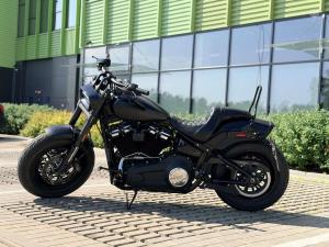 Melns Harley-Davidson Fat Bob 2021 Viļņa, ar dzinēja tilpumu 1.87 L un nobraukumu 15 tūkst. km par 13300 €, foto 3 vietnē AUTOMOTO.COM.LV