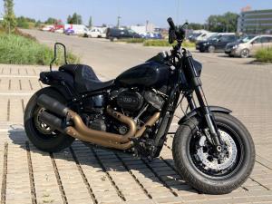 Melns Harley-Davidson Fat Bob 2021 Viļņa, ar dzinēja tilpumu 1.87 L un nobraukumu 15 tūkst. km par 13300 €, foto 6 vietnē AUTOMOTO.COM.LV