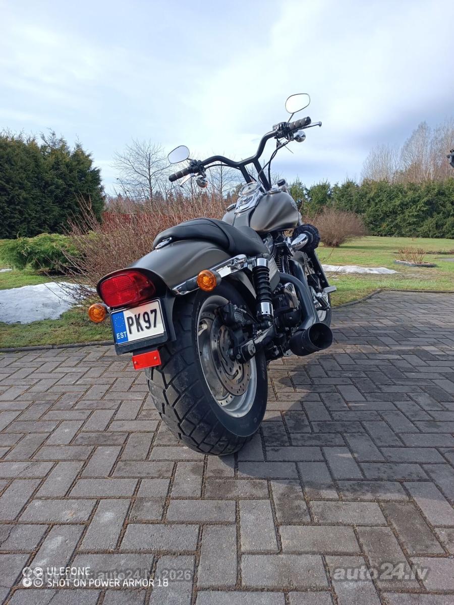 Zaļš Harley-Davidson Fat Bob 2008 Tartu, ar dzinēja tilpumu 1.60 L un nobraukumu 0 tūkst. km par 7600 €, foto 4 vietnē AUTOMOTO.COM.LV