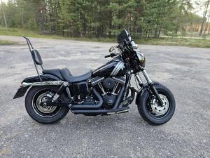 Harley-Davidson Fat Bob 2015 in Varena, with an engine capacity of 1.70 L and mileage of 15 thousand km for 8750 €, photo 4 on AUTOMOTO.COM.LV