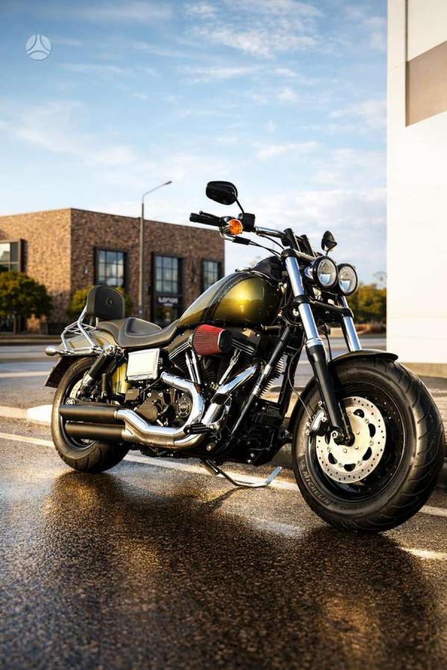 Harley-Davidson Fat Bob 2016 Viļņa, ar dzinēja tilpumu 1.69 L un nobraukumu 25 tūkst. km par 8800 €, foto 1 vietnē AUTOMOTO.COM.LV