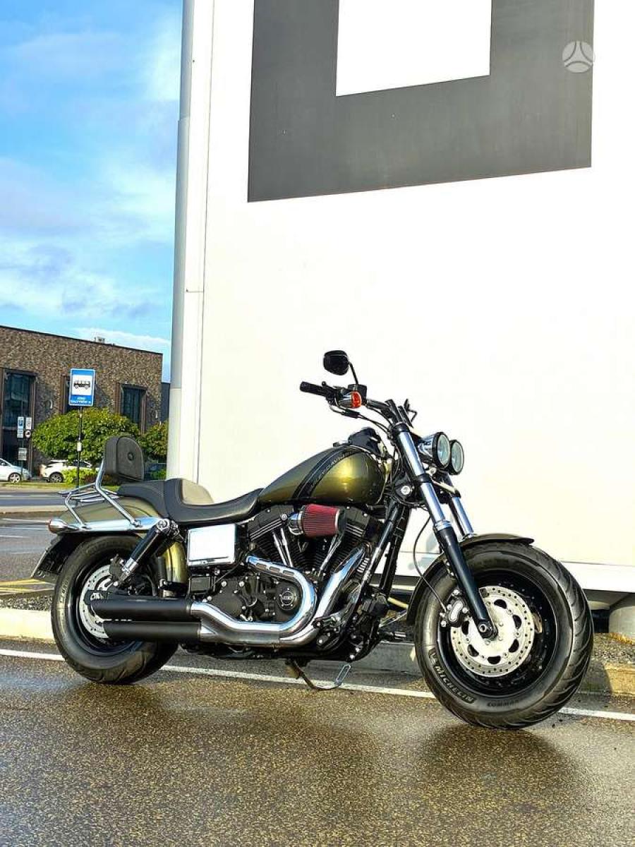 Harley-Davidson Fat Bob 2016 Viļņa, ar dzinēja tilpumu 1.69 L un nobraukumu 25 tūkst. km par 8800 €, foto 4 vietnē AUTOMOTO.COM.LV