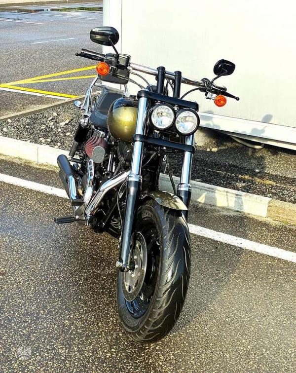 Harley-Davidson Fat Bob 2016 Viļņa, ar dzinēja tilpumu 1.69 L un nobraukumu 25 tūkst. km par 8800 €, foto 8 vietnē AUTOMOTO.COM.LV