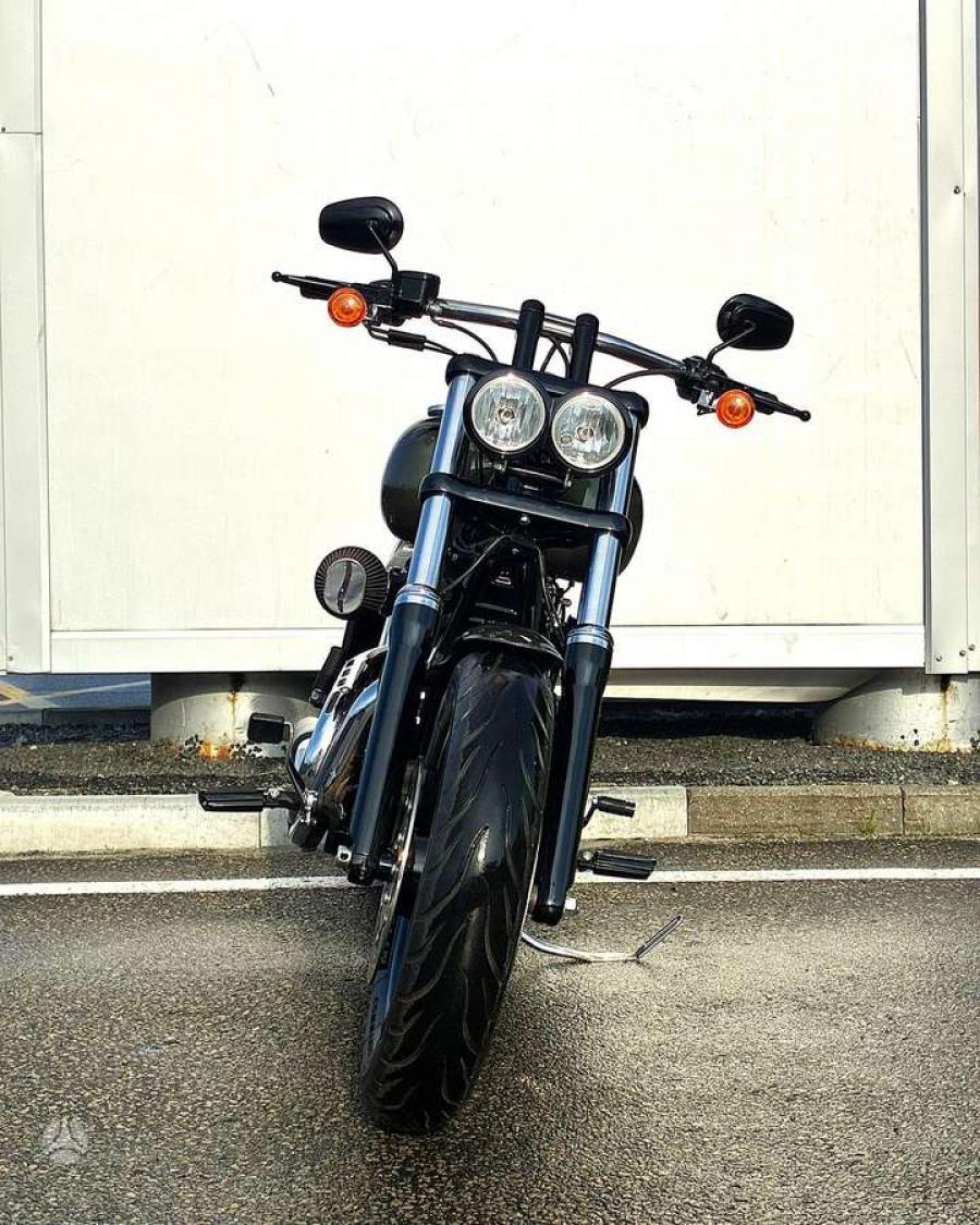 Harley-Davidson Fat Bob 2016 Viļņa, ar dzinēja tilpumu 1.69 L un nobraukumu 25 tūkst. km par 8800 €, foto 10 vietnē AUTOMOTO.COM.LV