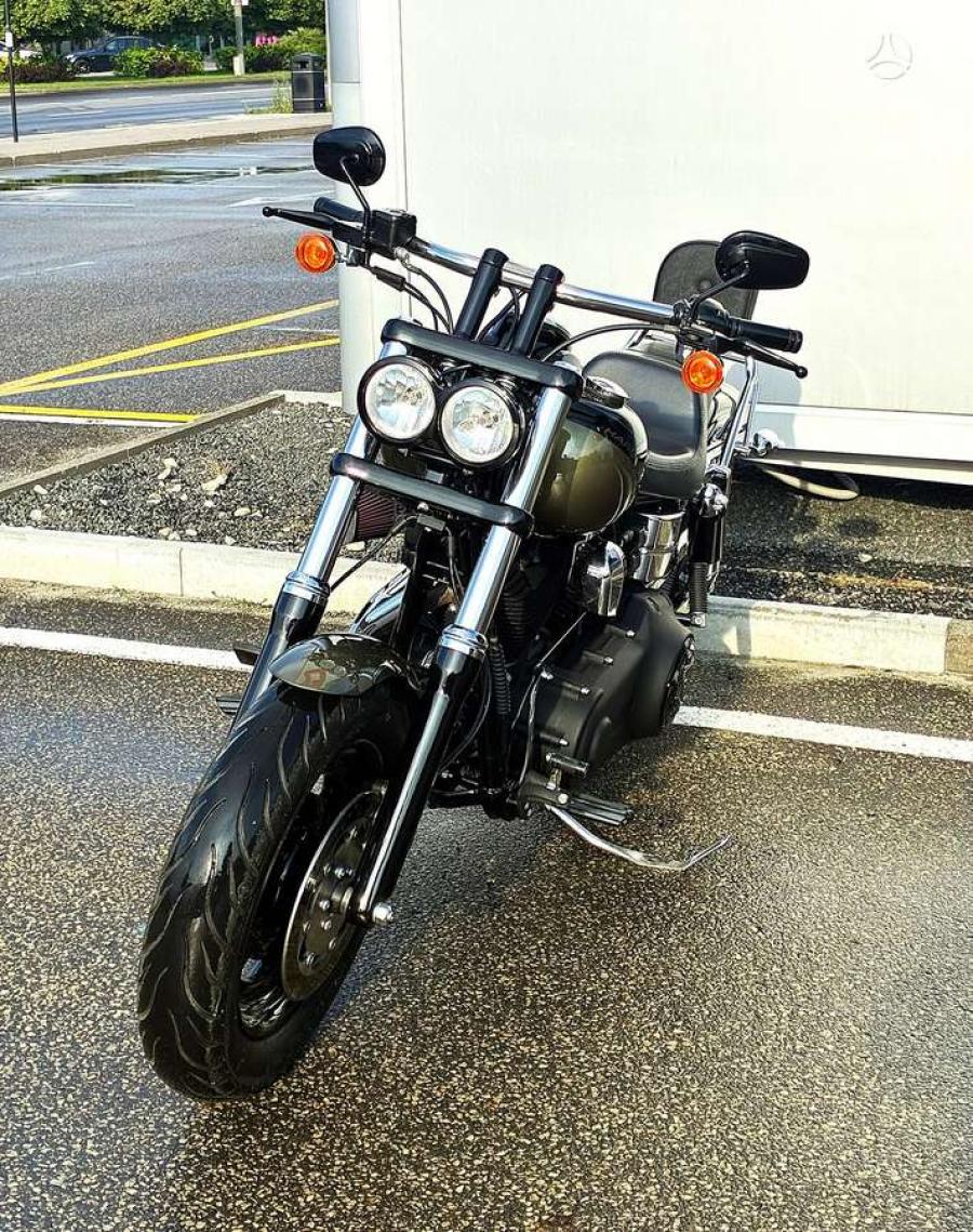 Harley-Davidson Fat Bob 2016 Viļņa, ar dzinēja tilpumu 1.69 L un nobraukumu 25 tūkst. km par 8800 €, foto 11 vietnē AUTOMOTO.COM.LV