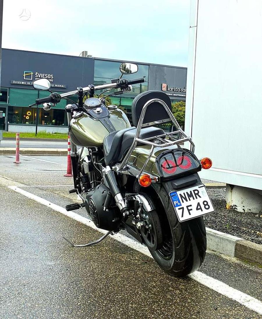 Harley-Davidson Fat Bob 2016 Viļņa, ar dzinēja tilpumu 1.69 L un nobraukumu 25 tūkst. km par 8800 €, foto 18 vietnē AUTOMOTO.COM.LV