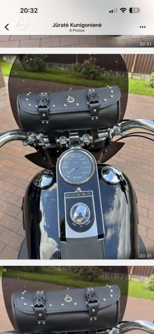Black Harley-Davidson Fat Boy 2015 in Druskininkai, with an engine capacity of 1.69 L and mileage of 8 thousand km for 10900 €, photo 1 on AUTOMOTO.COM.LV
