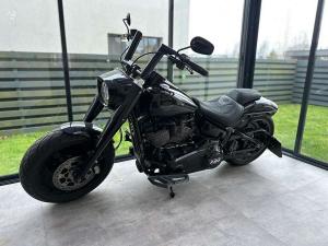 Black Harley-Davidson Fat Boy 2021 in Kaunas, with an engine capacity of 2.00 L and mileage of 9 thousand km for 26000 €, photo 11 on AUTOMOTO.COM.LV