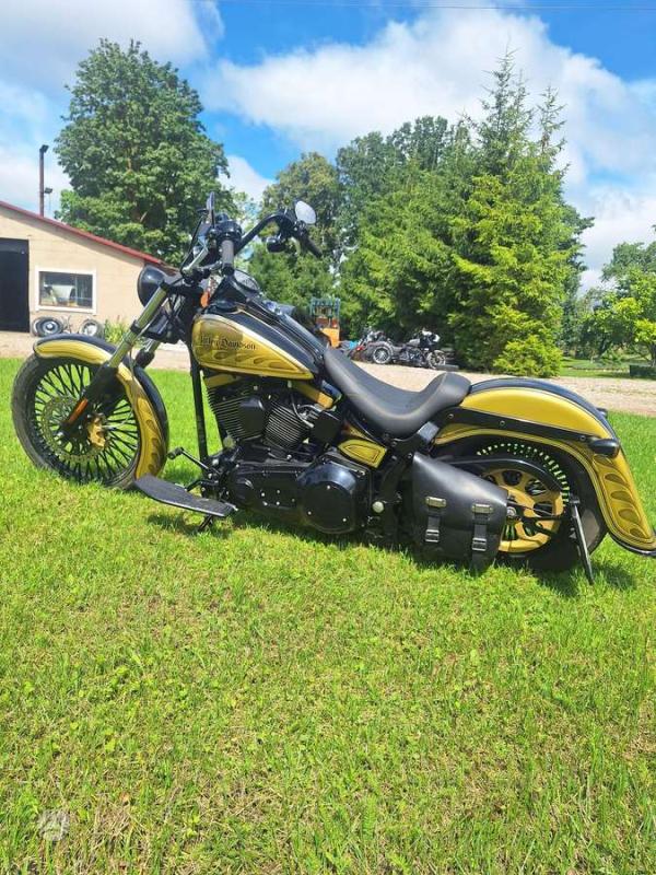 Harley-Davidson Fat Boy 2001 in Kalvarija, with an engine capacity of 1.45 L and mileage of 15 thousand km for 7000 €, photo 7 on AUTOMOTO.COM.LV