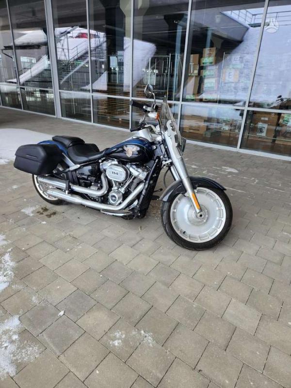 Harley-Davidson Fat Boy 2018 in Vilnius, with an engine capacity of 1.87 L and mileage of 3 thousand km for 19999 €, photo 1 on AUTOMOTO.COM.LV