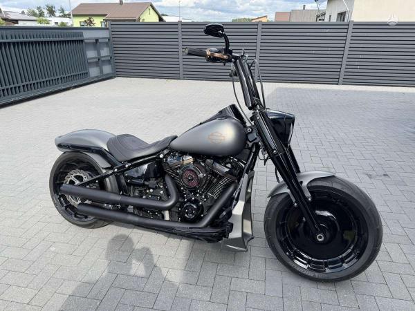 Harley-Davidson Fat Boy 2018 Mažeikiai, ar dzinēja tilpumu 1.75 L un nobraukumu 8 tūkst. km par 19800 €, foto 5 vietnē AUTOMOTO.COM.LV