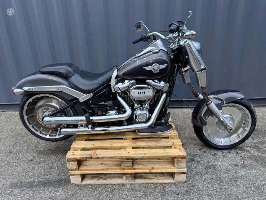Harley-Davidson Fat Boy 2019 Kauņa, ar dzinēja tilpumu 1.87 L un nobraukumu 5 tūkst. km par 14666 €, foto 1 vietnē AUTOMOTO.COM.LV