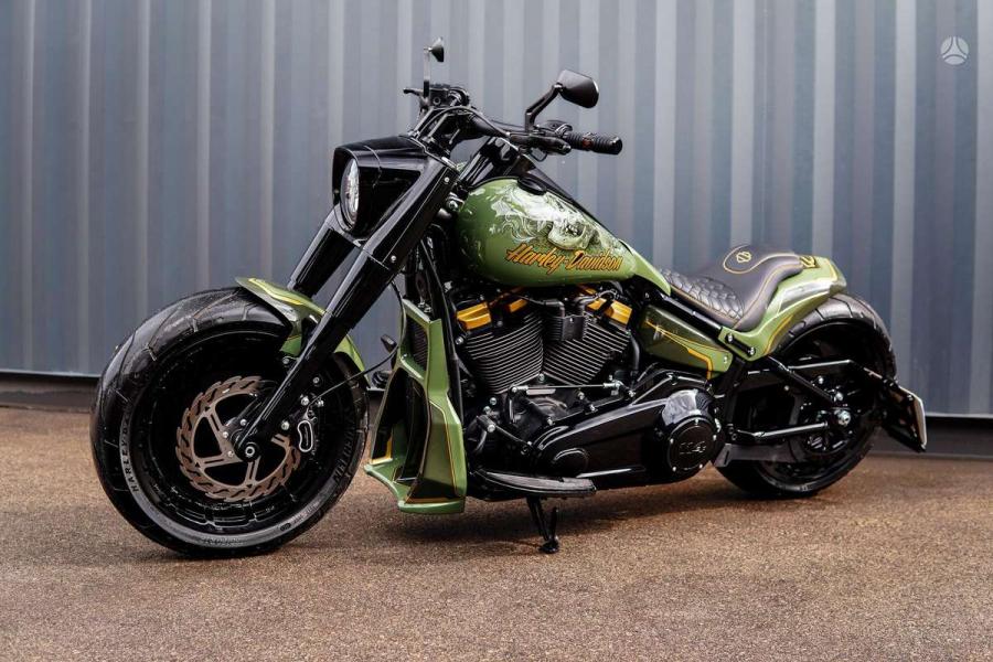Harley-Davidson Fat Boy 2019 in Kaunas, with an engine capacity of 1.87 L and mileage of 8 thousand km for 22700 €, photo 8 on AUTOMOTO.COM.LV