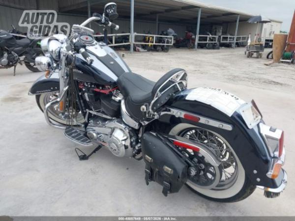 Black Harley-Davidson FLD 0 in Klaipeda, with an engine capacity of 0.00 L and mileage of 0 thousand km for 2125 €, photo 3 on AUTOMOTO.COM.LV