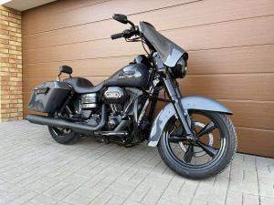 Pelēks Harley-Davidson FLD 2016 Viļņa, ar dzinēja tilpumu 1.70 L un nobraukumu 22 tūkst. km par 9300 €, foto 8 vietnē AUTOMOTO.COM.LV