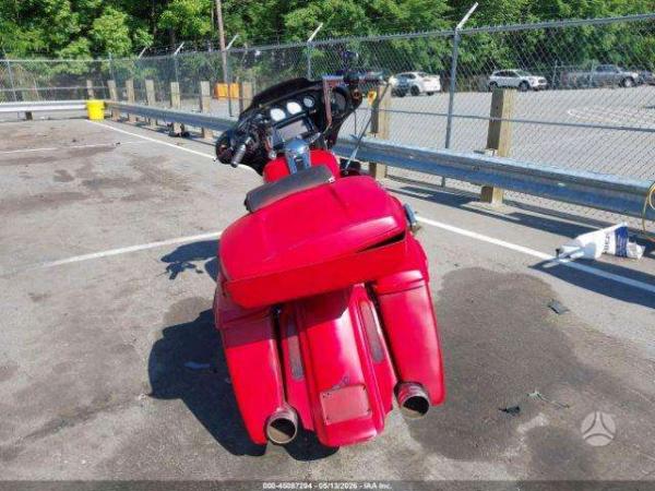 Red Harley-Davidson FLH 2014 in Klaipeda, with an engine capacity of 1.69 L and mileage of 64 thousand km for 3500 €, photo 6 on AUTOMOTO.COM.LV