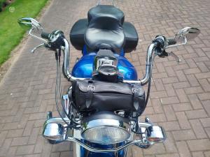 Blue Harley-Davidson FLHT 2006 in Vilnius, with an engine capacity of 1.45 L and mileage of 23 thousand km for 4400 €, photo 6 on AUTOMOTO.COM.LV