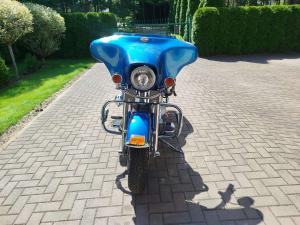 Blue Harley-Davidson FLHT 2006 in Vilnius, with an engine capacity of 1.45 L and mileage of 23 thousand km for 4400 €, photo 20 on AUTOMOTO.COM.LV