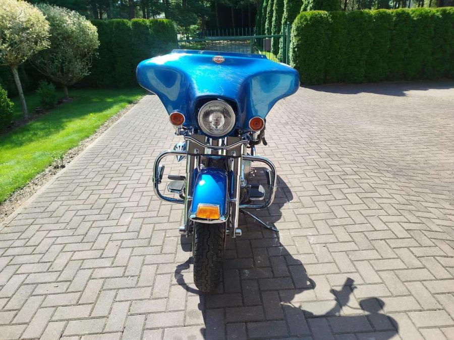 Blue Harley-Davidson FLHT 2006 in Vilnius, with an engine capacity of 1.45 L and mileage of 23 thousand km for 4400 €, photo 20 on AUTOMOTO.COM.LV