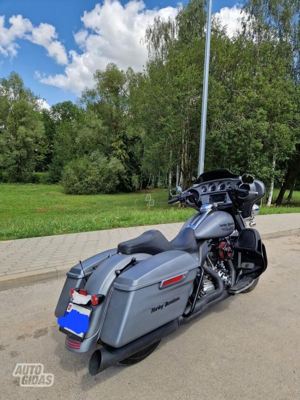 Grey Harley-Davidson FLHT 2015 in Marijampole, with an engine capacity of 1.70 L and mileage of 0 thousand km for 11200 €, photo 5 on AUTOMOTO.COM.LV