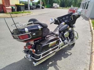 Black Harley-Davidson Flhtcui 2007 in Vilnius, with an engine capacity of 1.58 L and mileage of 80 thousand km for 7000 €, photo 7 on AUTOMOTO.COM.LV