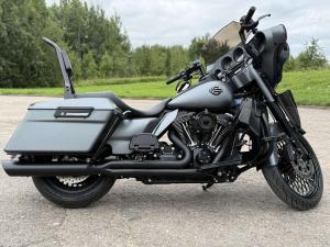 Grey Harley-Davidson Flhtcui 2013 in Kaunas, with an engine capacity of 1.69 L and mileage of 34 thousand km for 11200 €, photo 4 on AUTOMOTO.COM.LV