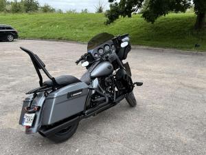 Grey Harley-Davidson Flhtcui 2013 in Kaunas, with an engine capacity of 1.69 L and mileage of 34 thousand km for 11200 €, photo 14 on AUTOMOTO.COM.LV