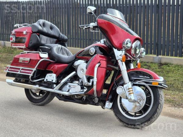 Harley-Davidson Flhtcui 1998 in Tukums, with an engine capacity of 1.34 L and mileage of 0 thousand km for 7990 €, photo 4 on AUTOMOTO.COM.LV