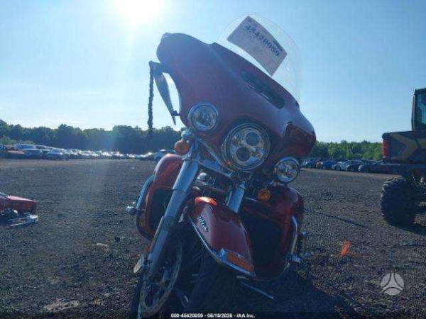 Orange Harley-Davidson Flhtcui 2014 in Klaipeda, with an engine capacity of 1.69 L and mileage of 0 thousand km for 4800 €, photo 4 on AUTOMOTO.COM.LV